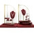 New Red Velvet Jewelry Necklace Display Stand